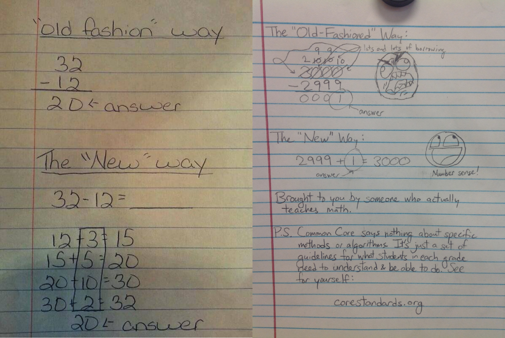 Math: Old Fashion vs. Common Core | Noble Newman | Pittsburgh Writer